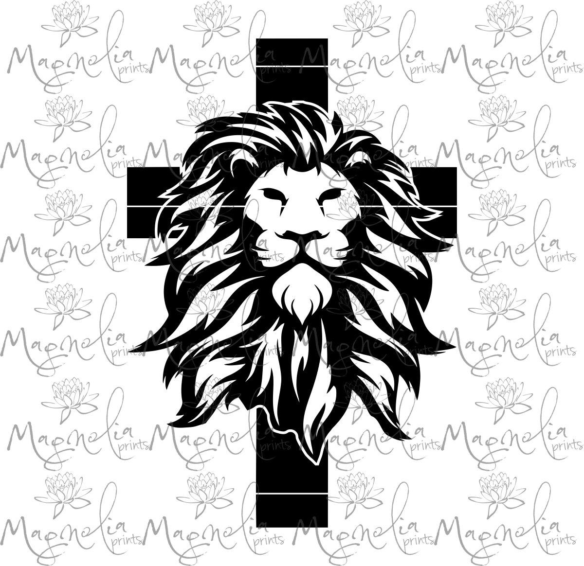 Lion Cross / Christian Png Svg Pdf Jpg / Christian Art / - Etsy