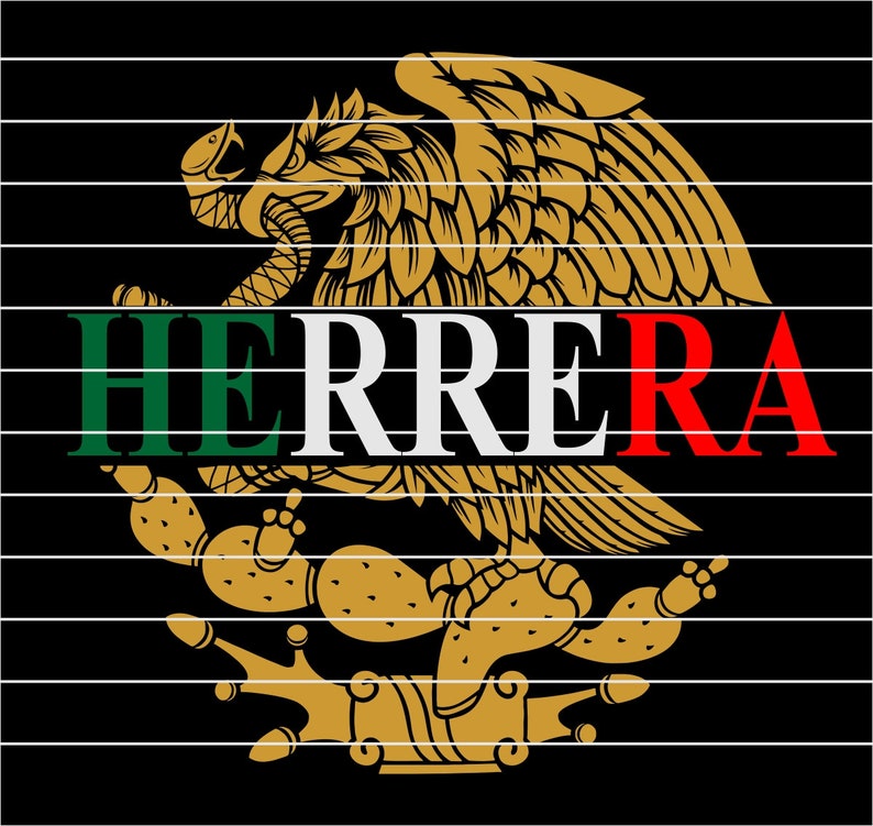 Aguila Mexicana / Mexican Eagle / Herrera / Digital / Design File ...