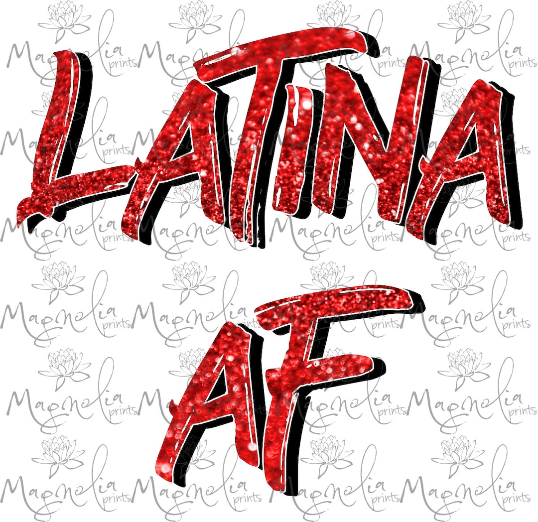 Digital Art / Latina AF / Spanish / Printable File / Download File ...