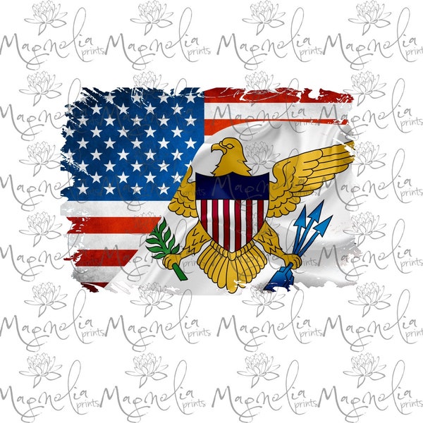 Virgin Island Flag Png - Etsy