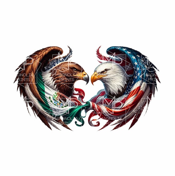 Mexican Eagle Flag Tattoos