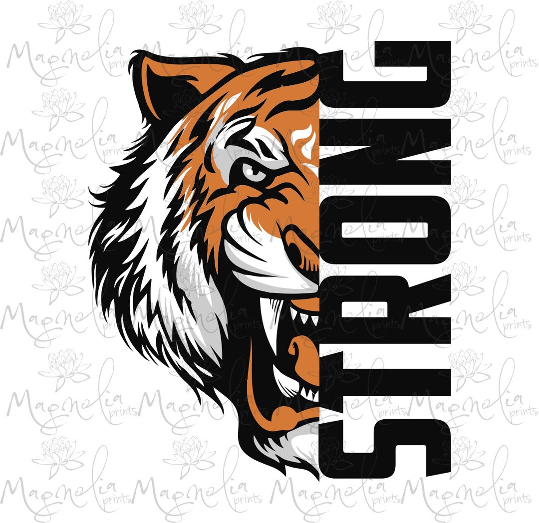 Strong Tiger / Printable File / Download File / PNG SVG - Etsy