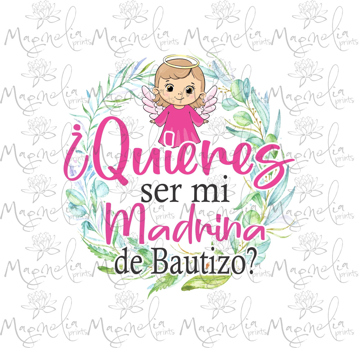 Quieres ser mi madrina padrino / propuesta de bautismo / - Etsy México
