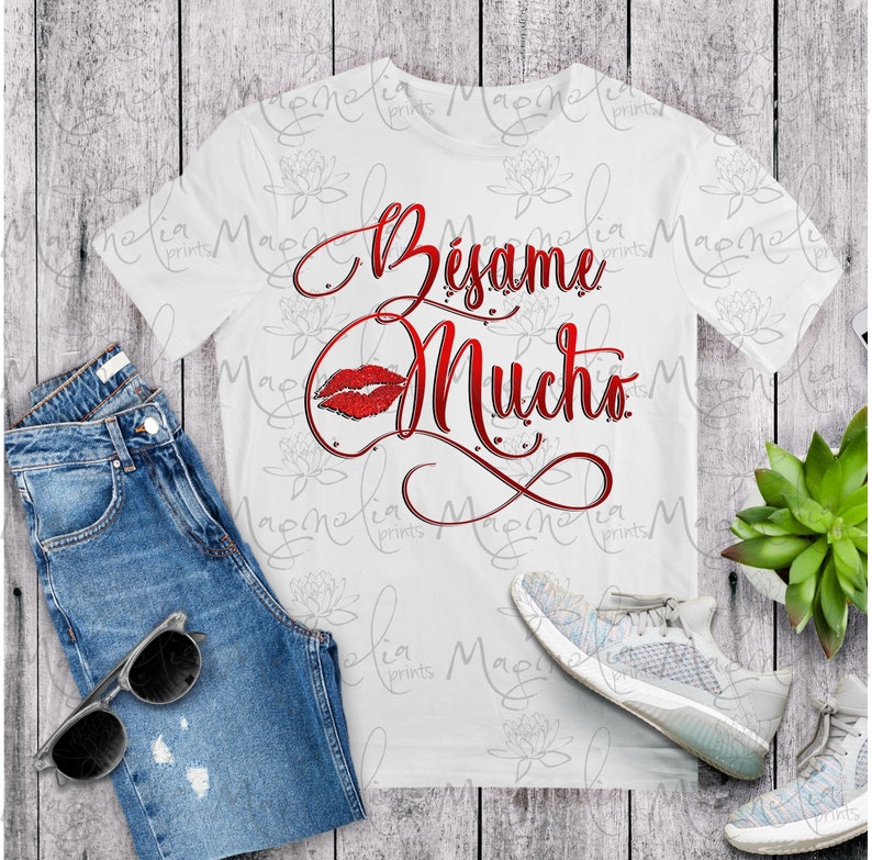 Digital Art / Besame Mucho / Spanish / Printable File / Download File ...
