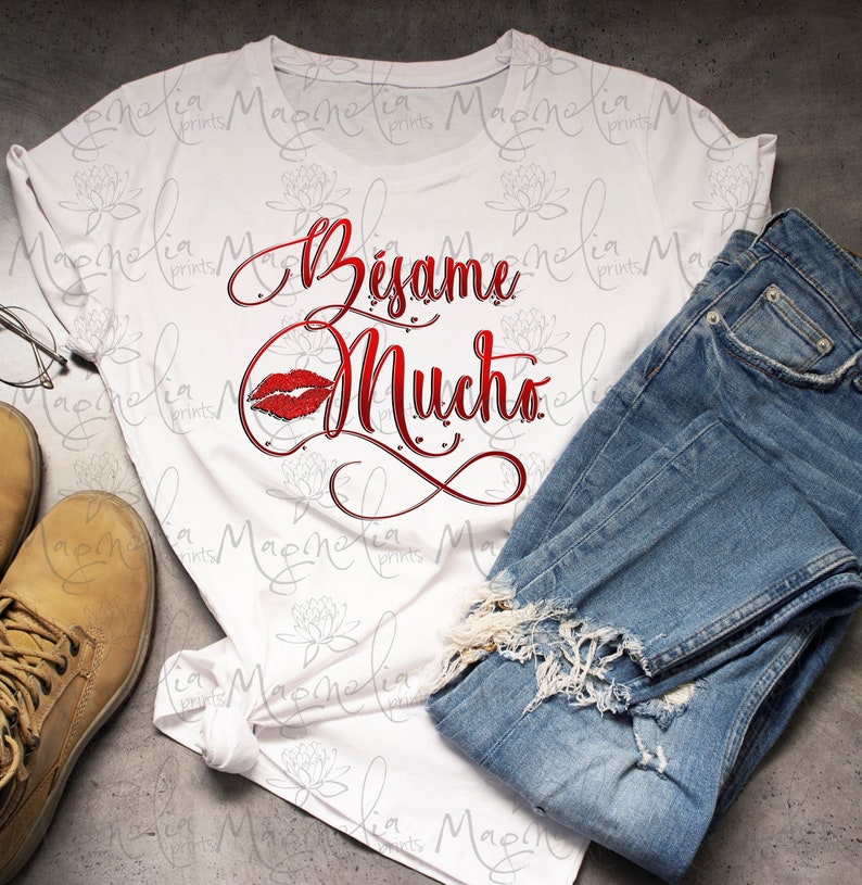 Digital Art / Besame Mucho / Spanish / Printable File / Download File ...