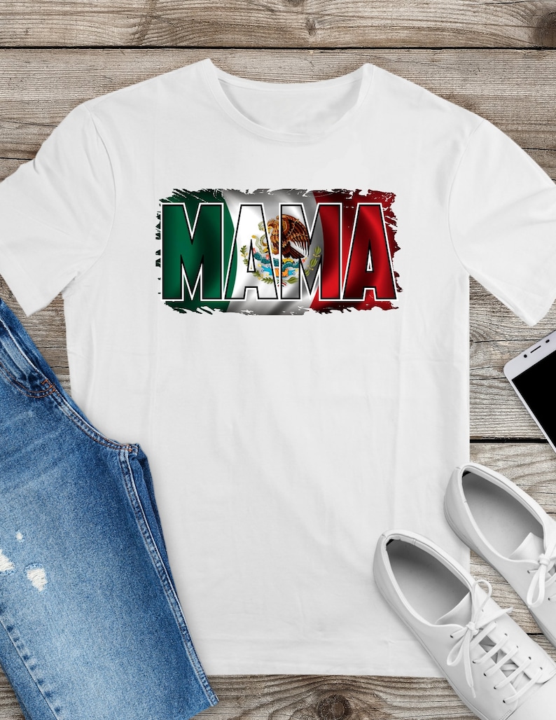 Mama Mexican Flag / Digital / Design File Download PNG ONLY / Digital ...