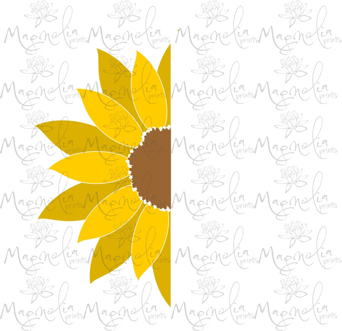 Sunflower 6 Bundle Decal/ Pdf/ Png / Svg/ Digital Art File to Download ...