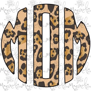 Mom MONOGRAM / Svg and Png / Printable File / Download File / - Etsy