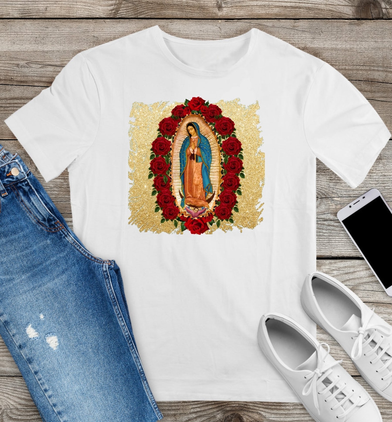 Bundle 6x1 Virgen De Guadalupe / Virgin Mary Digital / File - Etsy