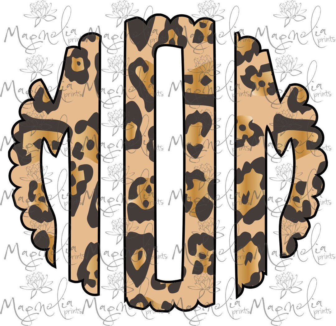 Mom MONOGRAM / Svg and Png / Printable File / Download File / - Etsy