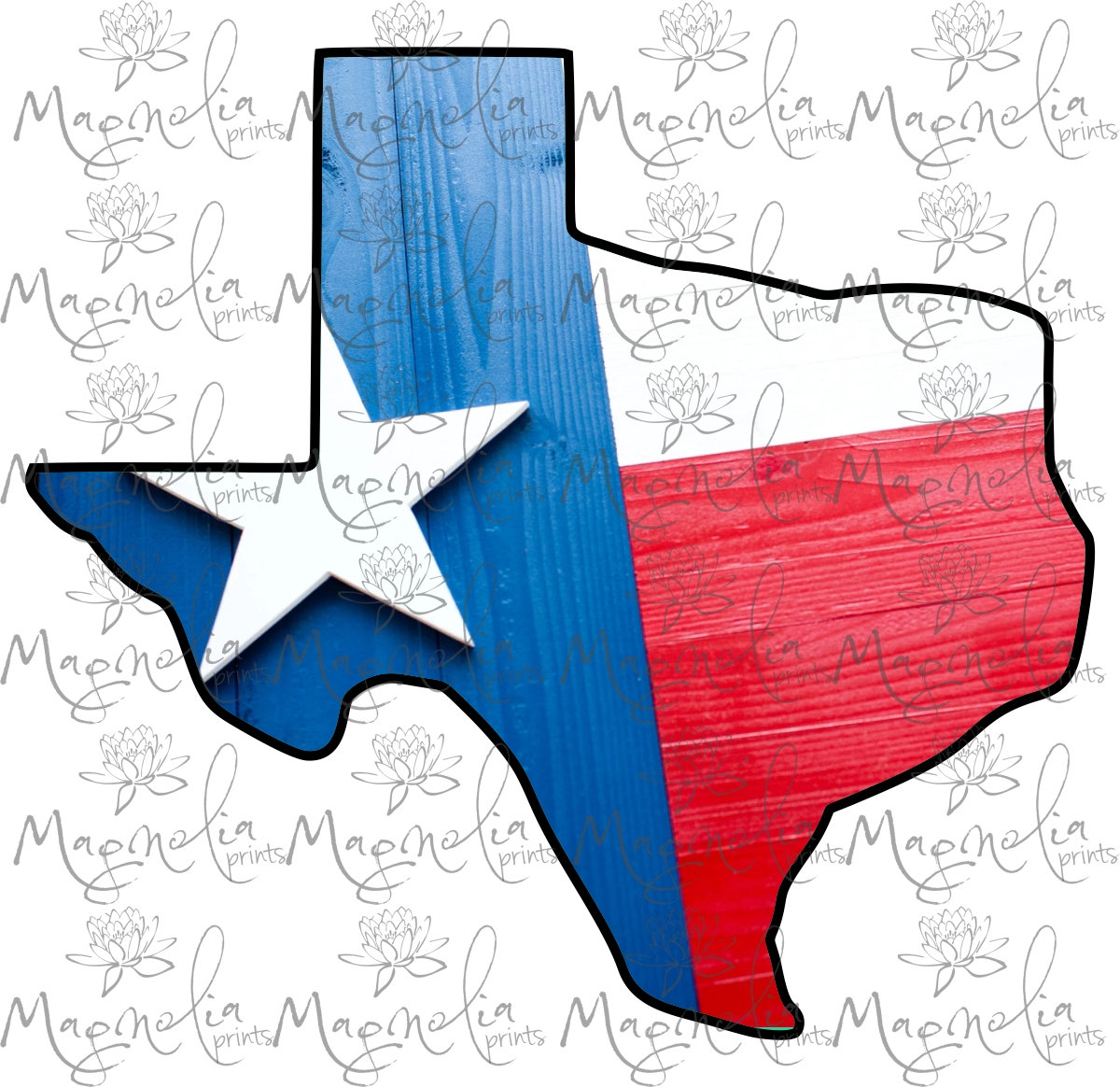 Texas State Flag Colors Digital Design, Art for Instant Download - Etsy