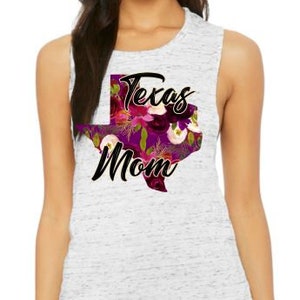 Texas Mom Flowers / Design for Sublimation 9x8 Inches for T Shirt ...