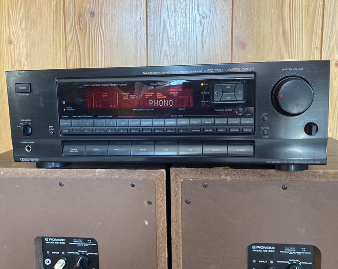 90s Sony STR-D711 More-than-stereo Receiver. - Etsy