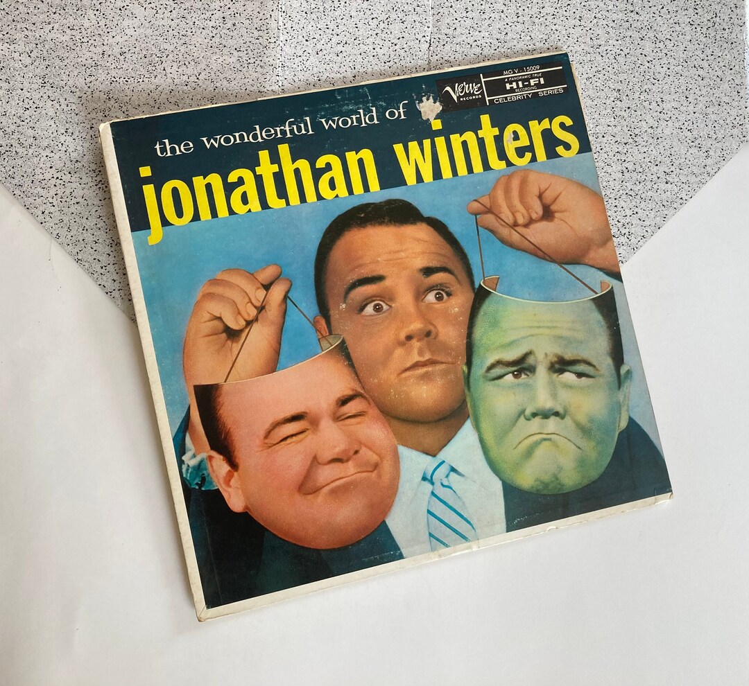 Jonathan Winters the Wonderful World Of on a Mono Verve LP. - Etsy