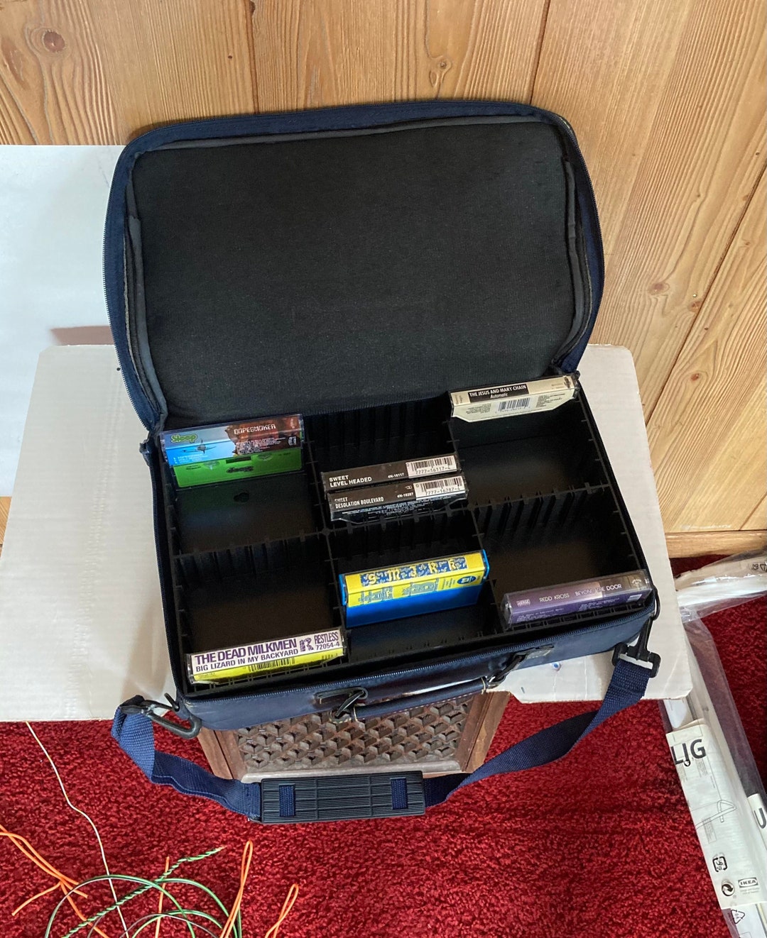 Royal Express™ 30-count Shoulder Strapped Cassette Tape Carry Case. - Etsy