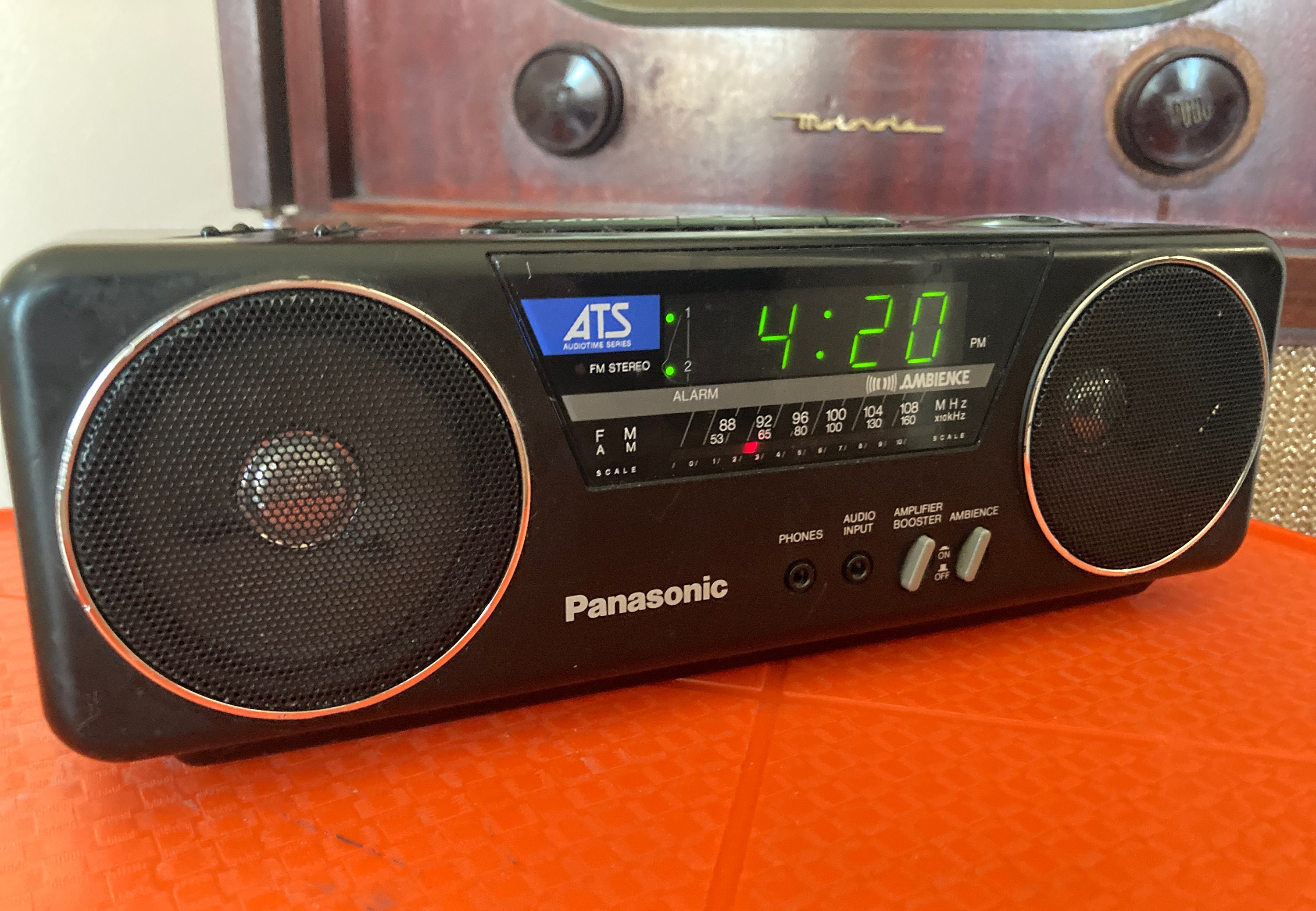 Panasonic™ ATS Radioing Boombox. - Etsy