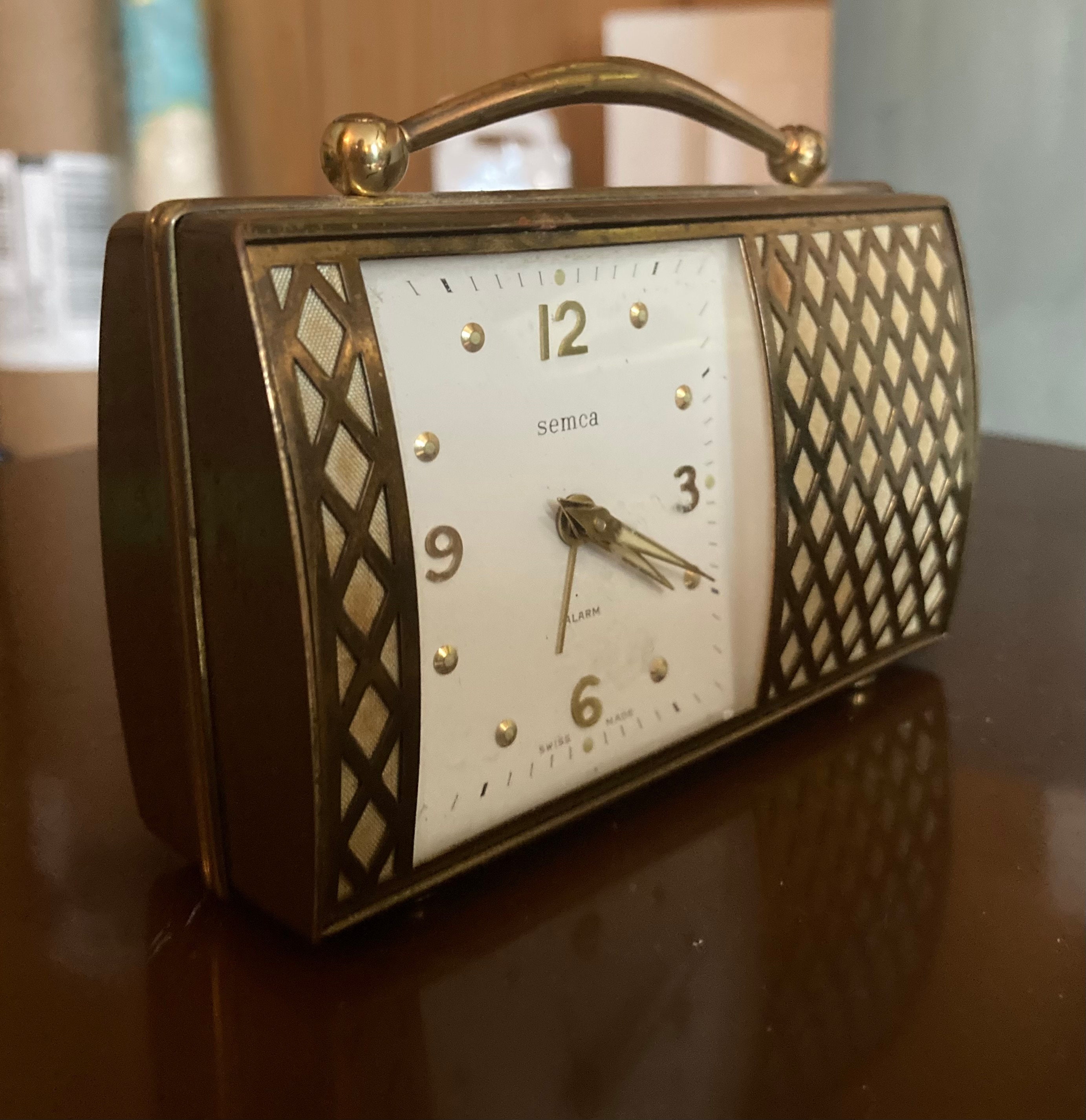 60s Vintage Semca Wind-up Alarm Clock. - Etsy