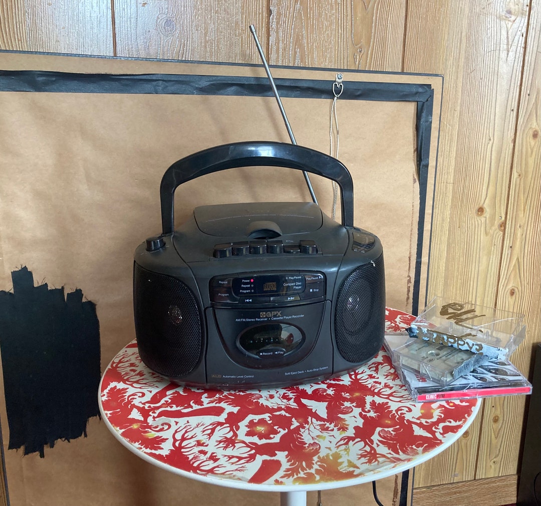 Y2K Vintage GPX Compact Disc-ing, Cassette Recording Radiod Boombox. - Etsy
