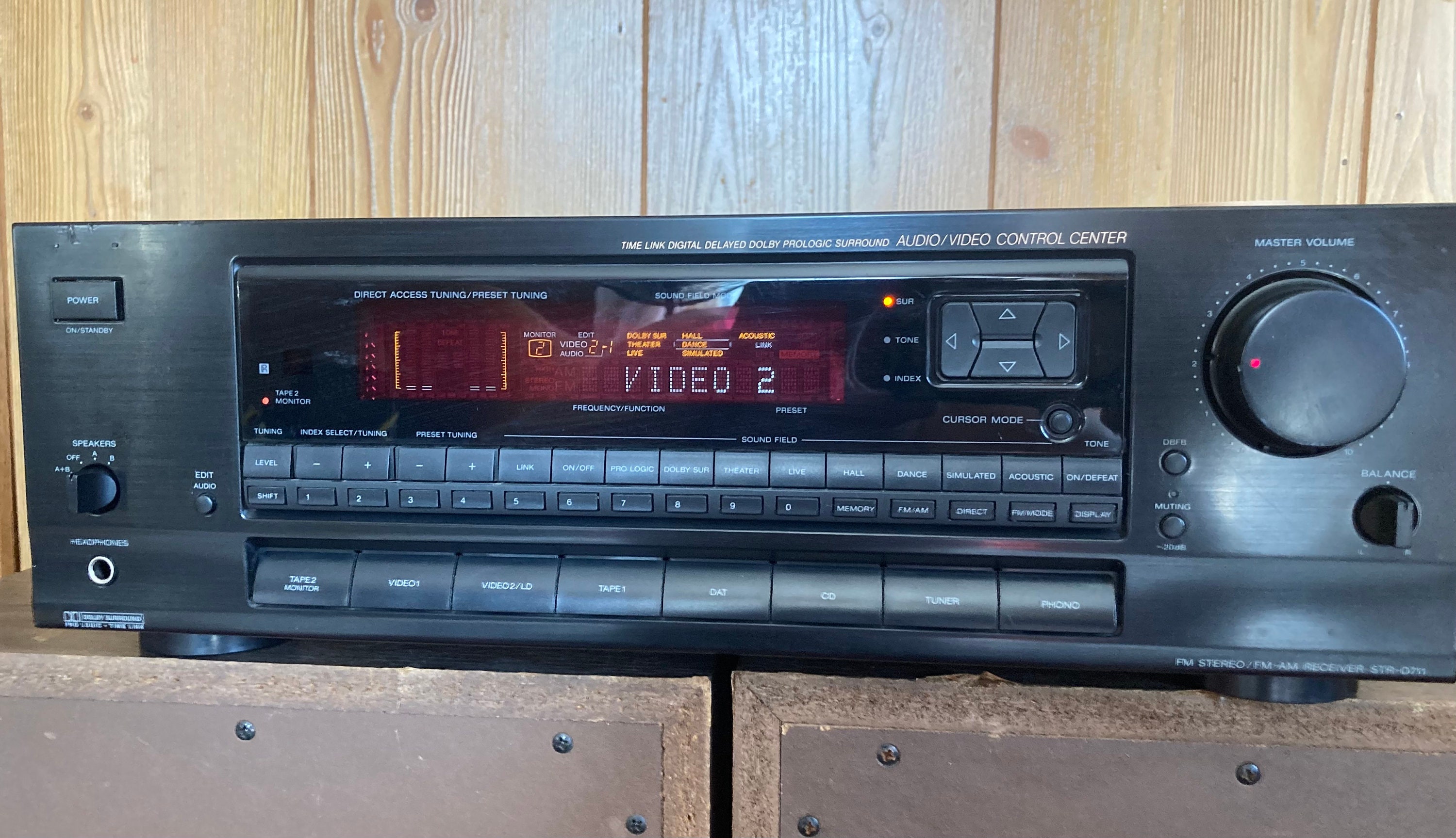 90s Sony STR-D711 More-than-stereo Receiver. - Etsy