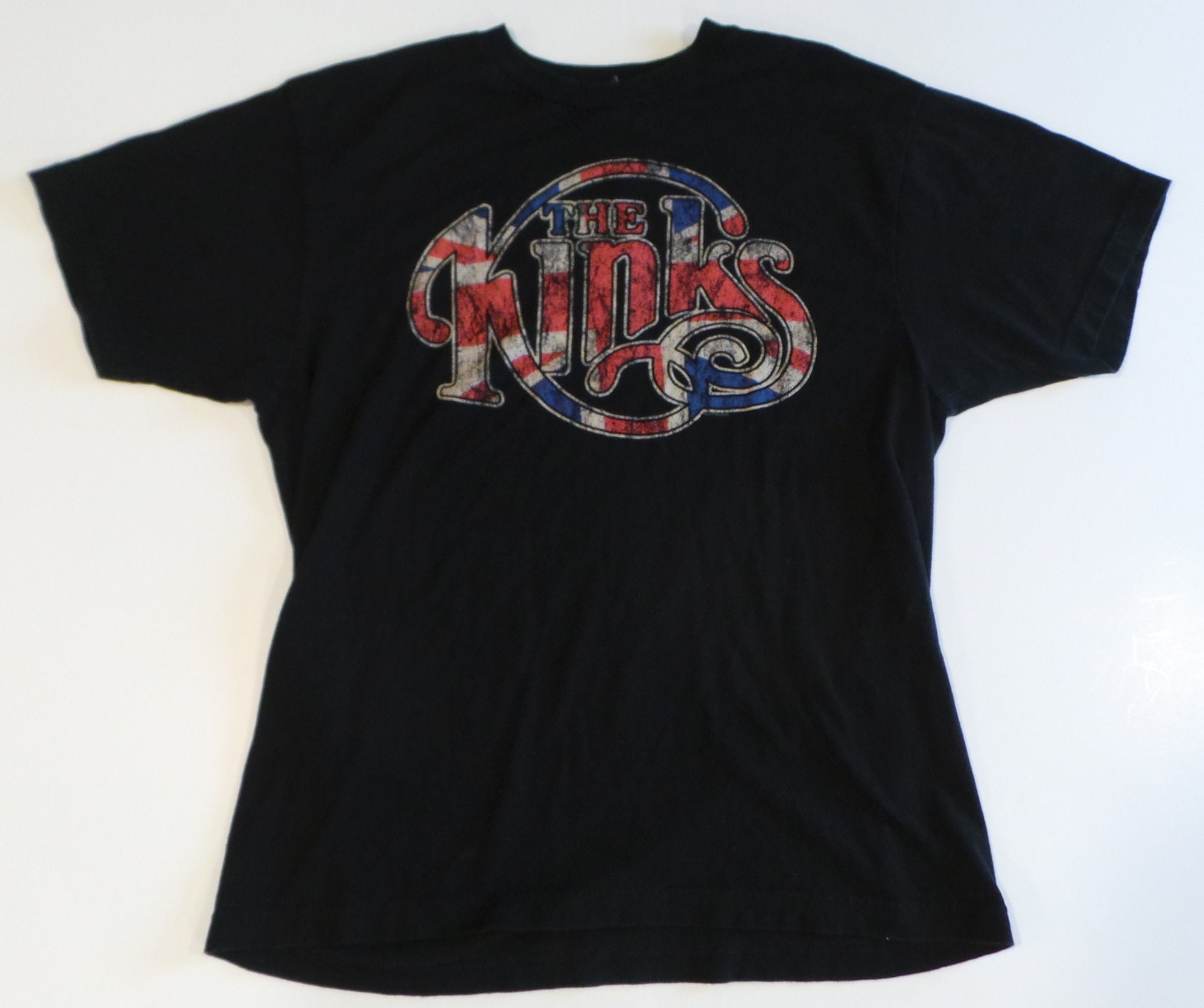 Flag Logo the Kinks T-shirt Sized Large. - Etsy