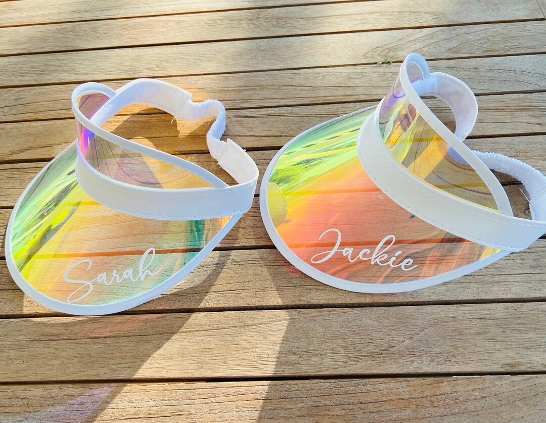Bachelorette Visors, Bride Visor, Bachelorette Party Sun Visors, Beach ...