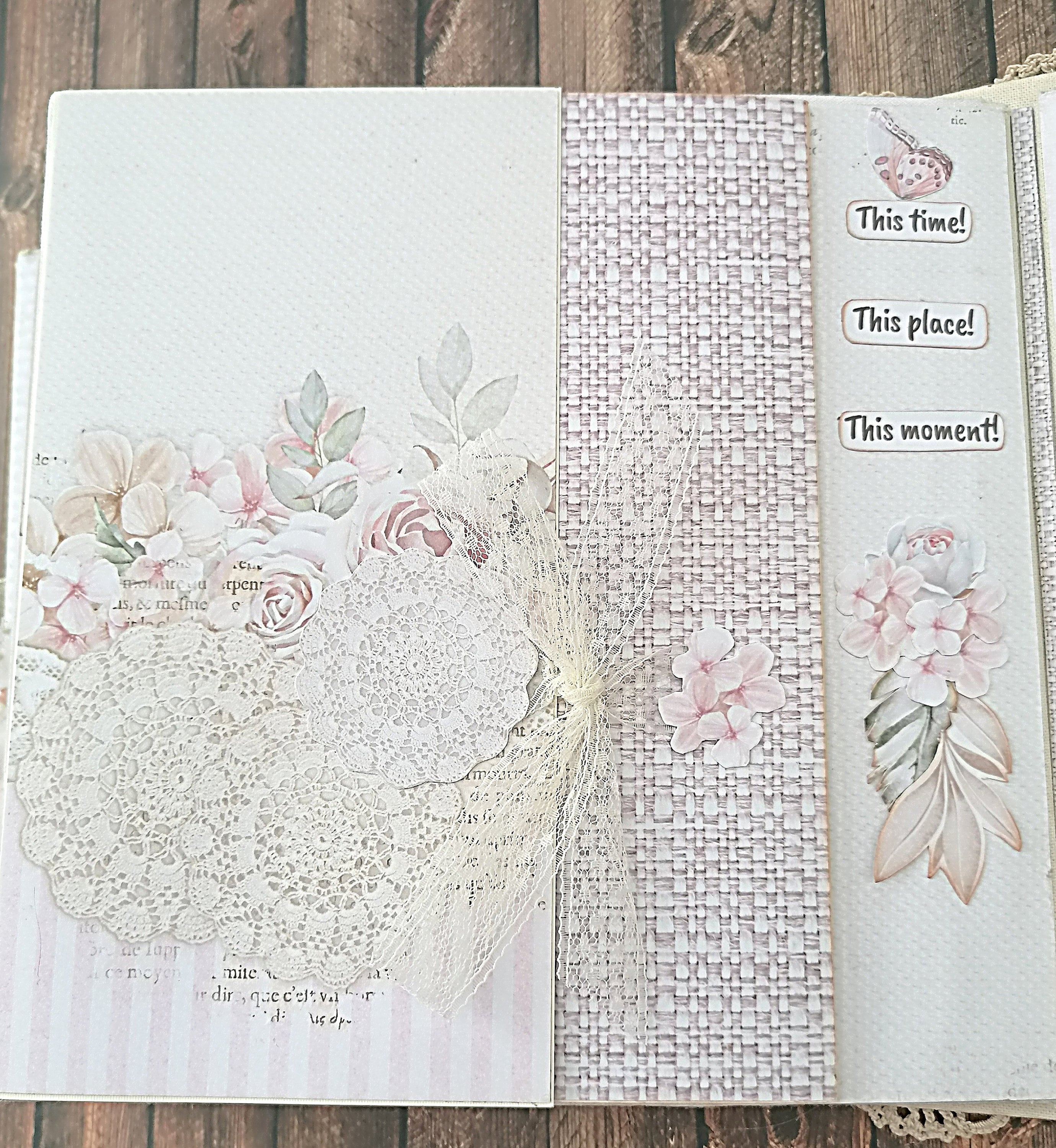 Wedding Scrapbook Album LINEN Story/photo Album/scrapbook Album 21x21 ...