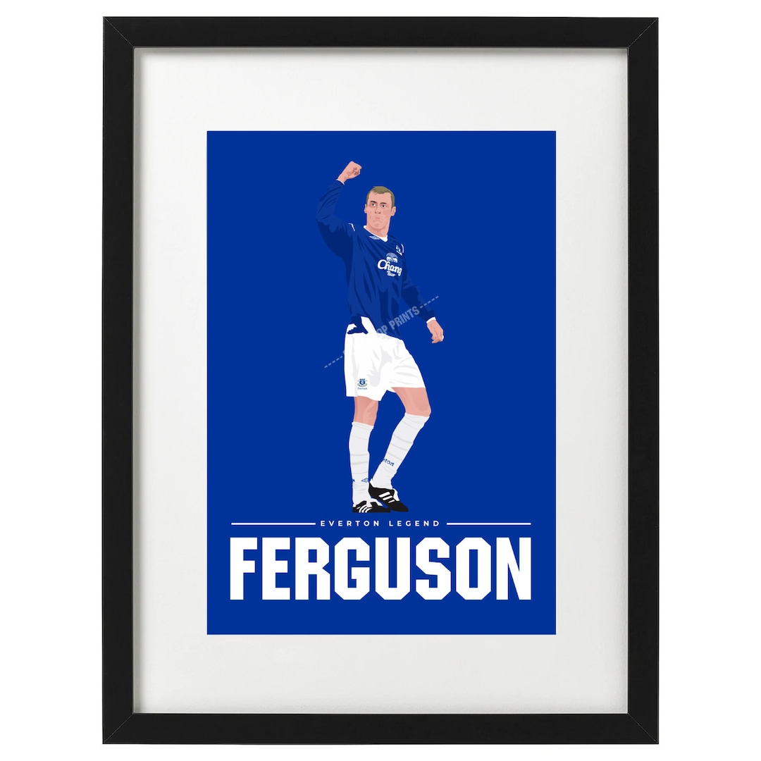 Duncan Ferguson Art Print - Etsy UK