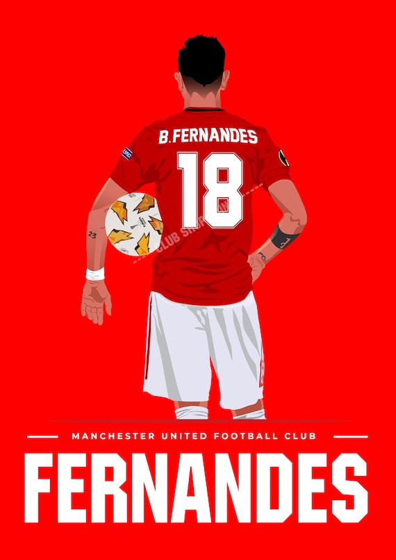 Art & Collectibles Bruno Fernandes Print Memorabilia etna.com.pe