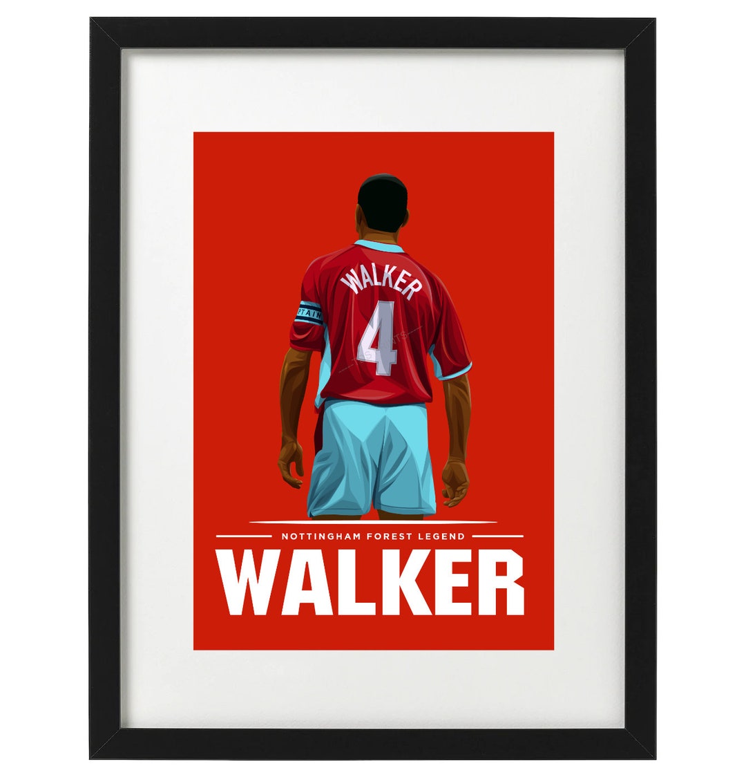 Des Walker Nottingham Forest art print - Etsy 日本
