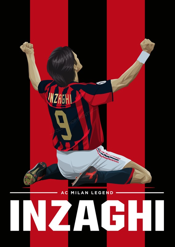 Filippo Inzaghi AC Milan art print - Etsy 日本 Filippo Inzaghi AC Milan art print - Etsy 日本