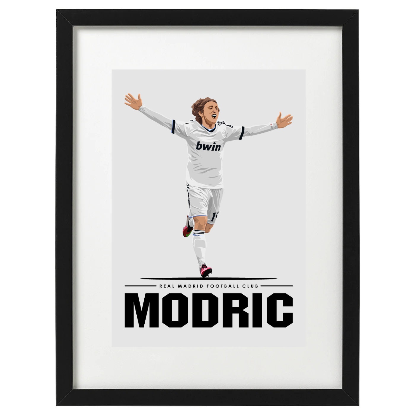 Luka Modric Real Madrid Art Print - Etsy