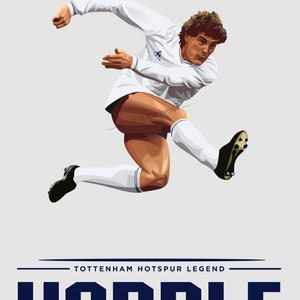 Glenn Hoddle Tottenham Hotspur Art Print - Etsy