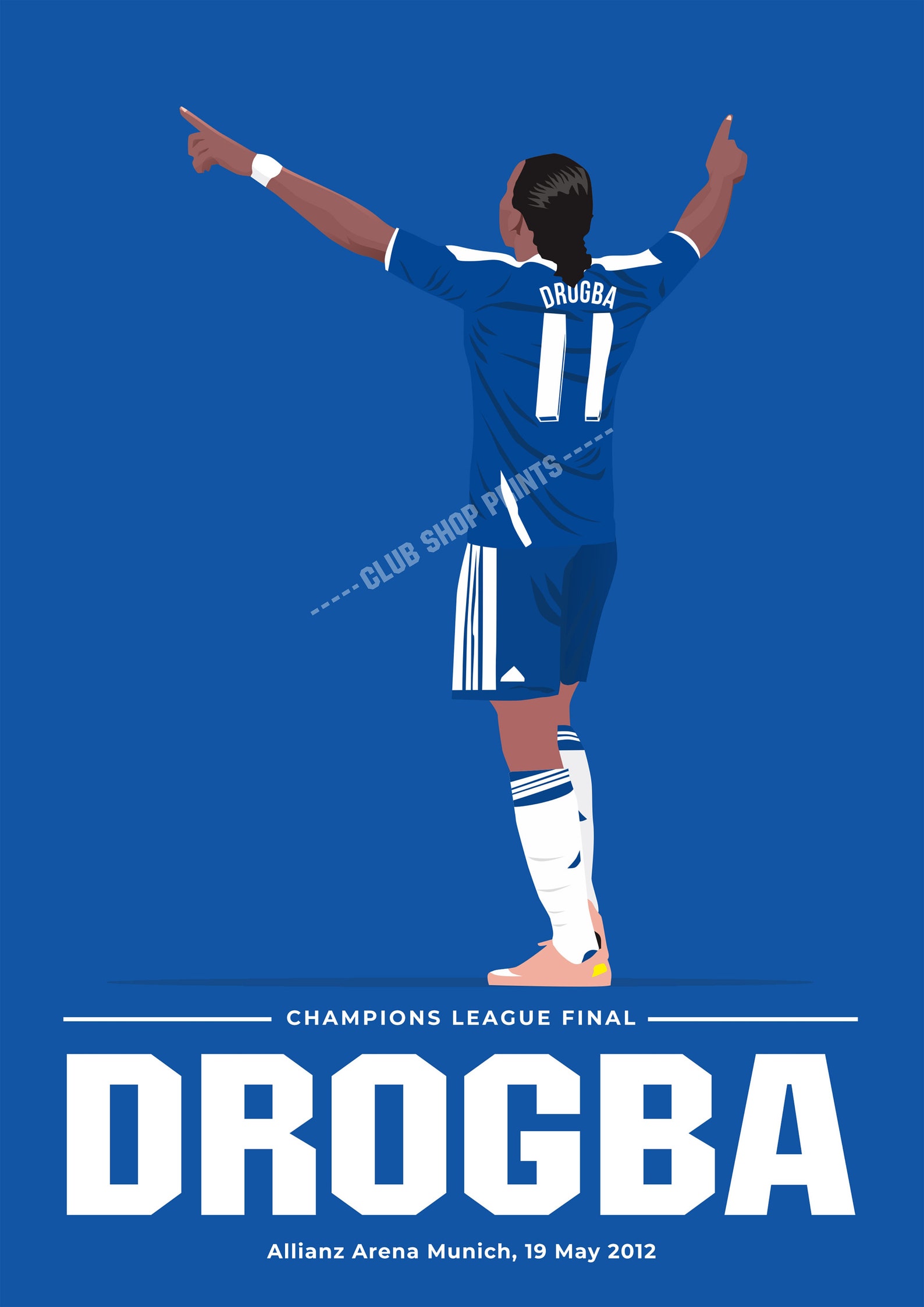 Drogba Art Print | Etsy