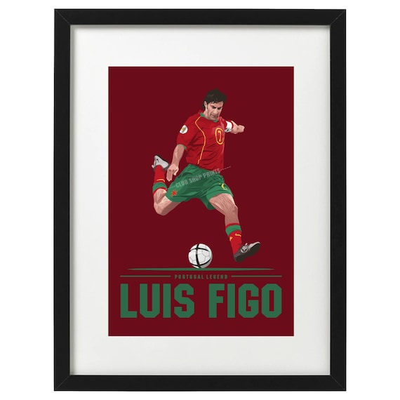 Luis Figo Art Print | Etsy UK