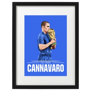 Fabio Cannavaro Italy Art Print - Etsy UK