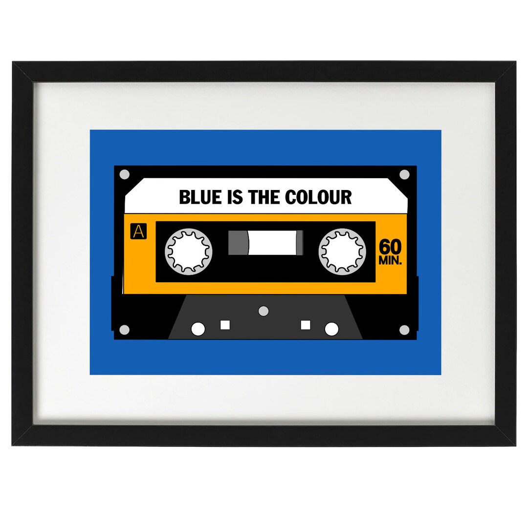 Chelsea Fans Song Vintage Cassette Tape Art Print - Etsy UK