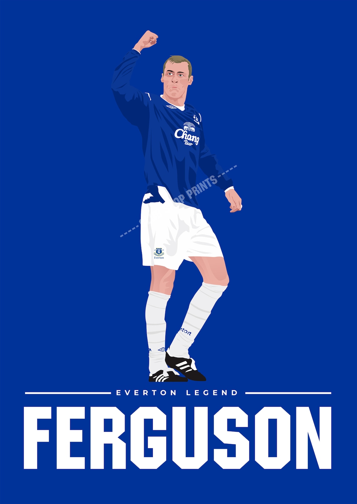 Duncan Ferguson Art Print - Etsy UK