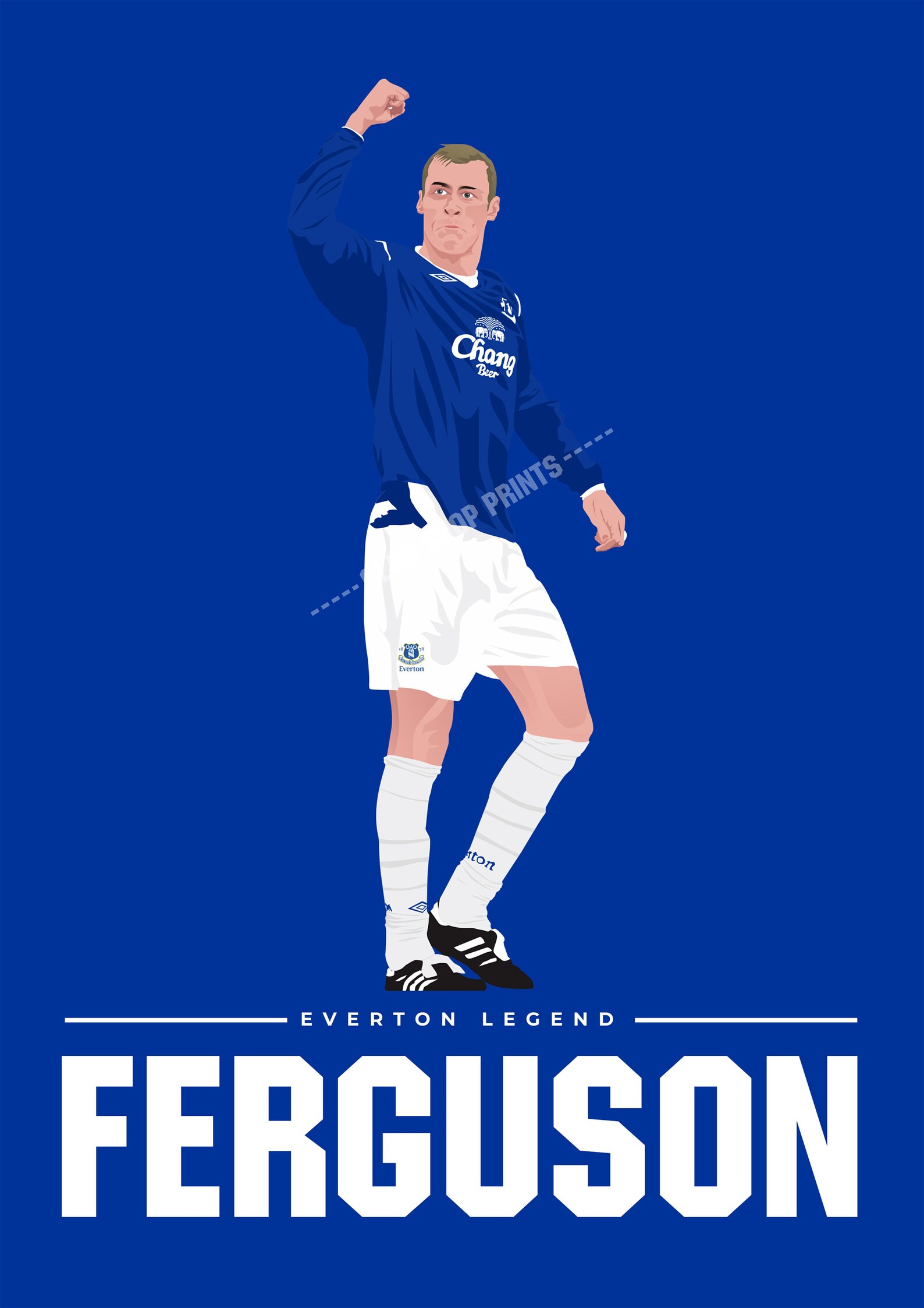 Duncan Ferguson Art Print - Etsy UK