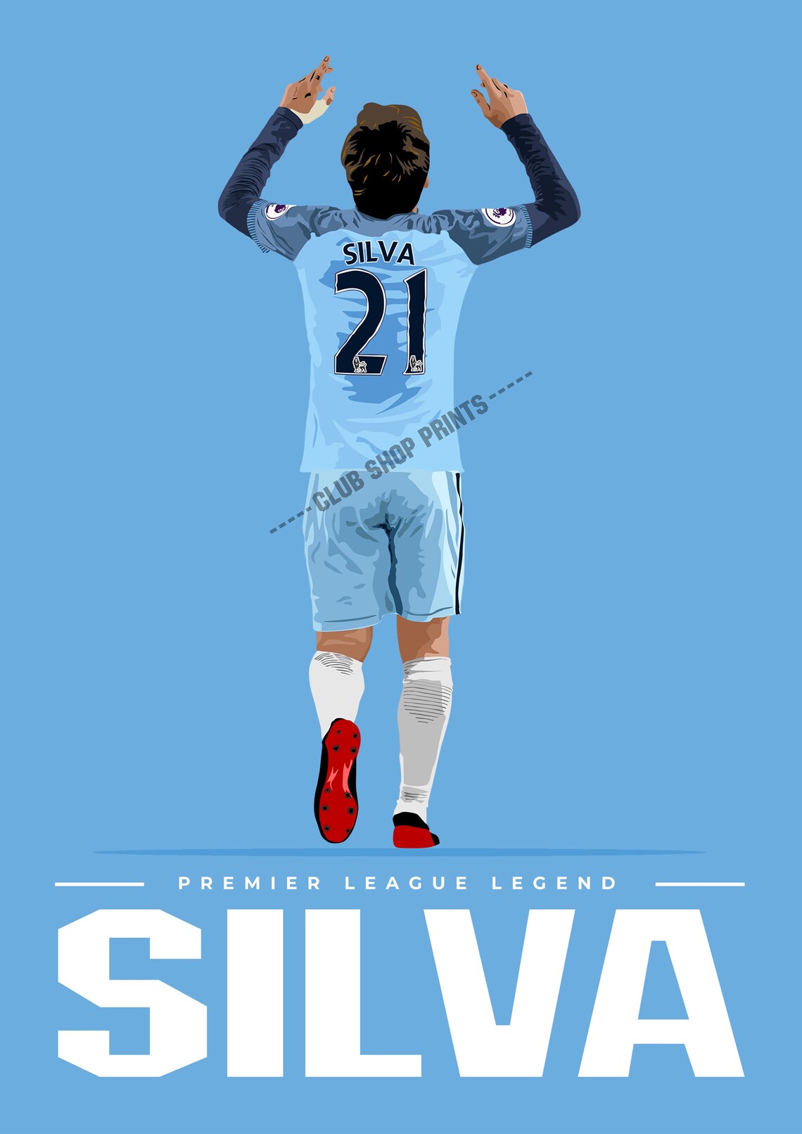 David Silva Art Print - Etsy
