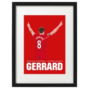 Steven Gerrard Art Print - Etsy
