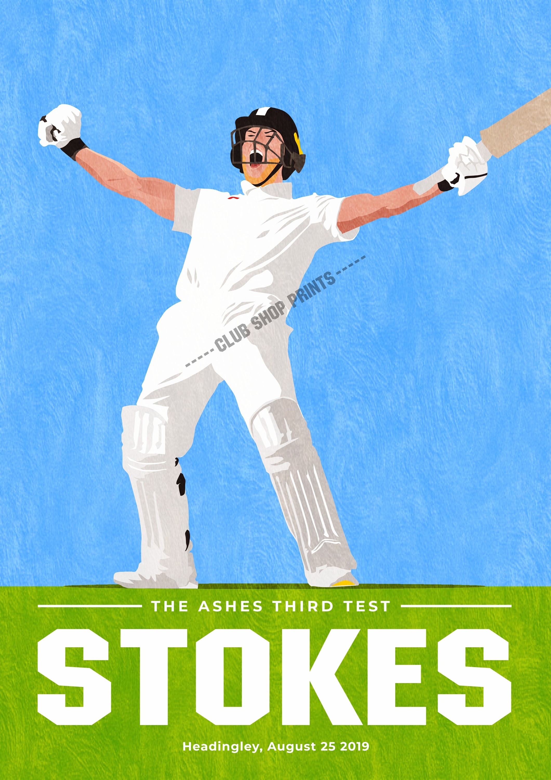 Ben Stokes England Cricket Art Print - Etsy UK