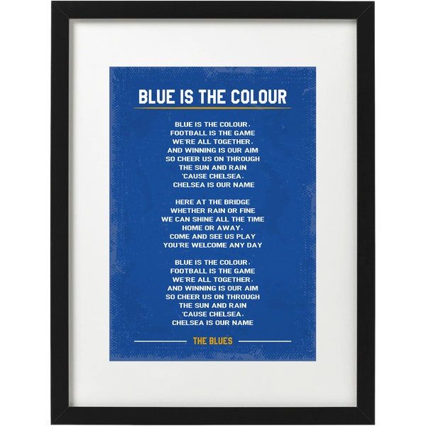 Blue is the Color Chelsea - Etsy Australia