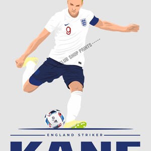 Harry Kane Art Print - Etsy