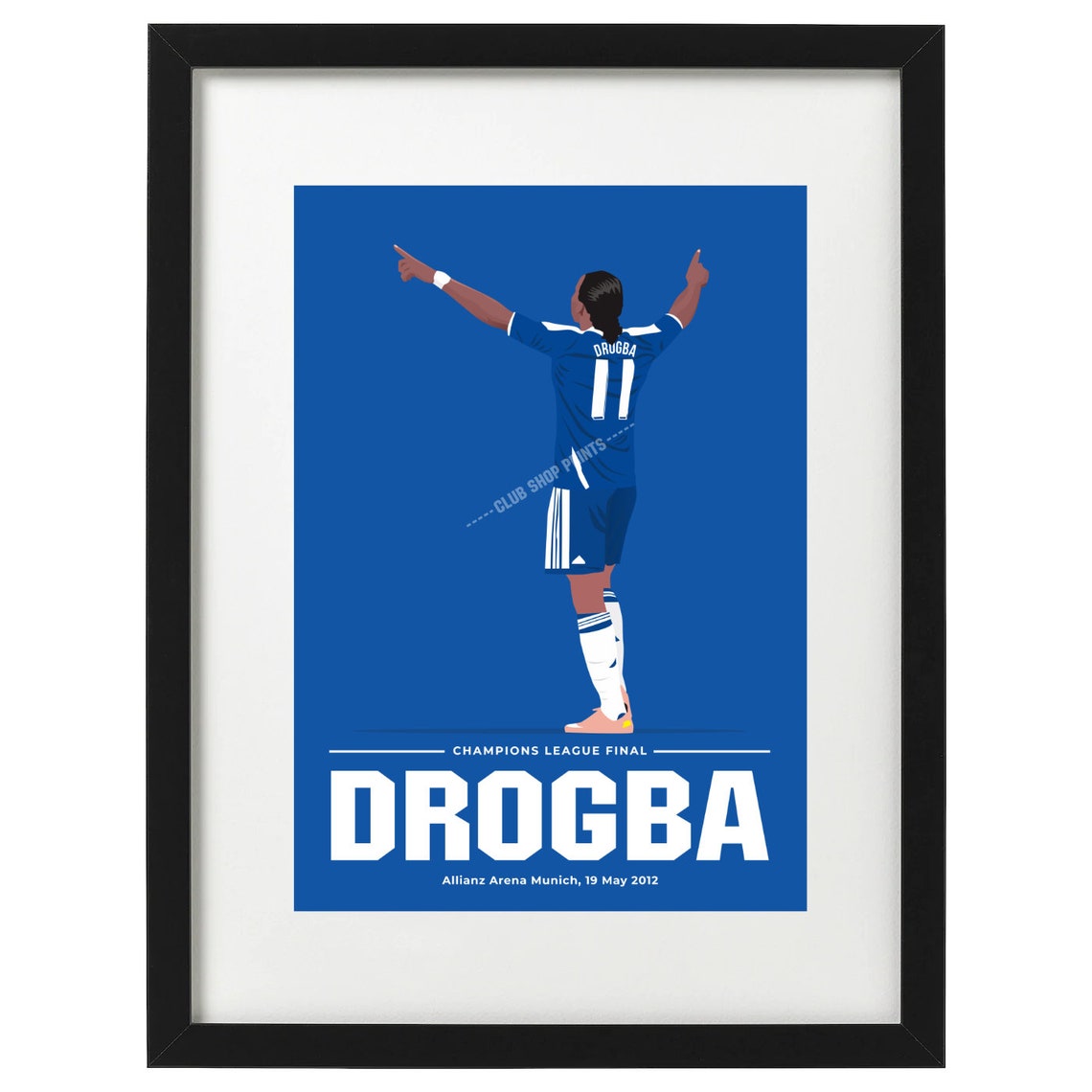 Drogba Art Print | Etsy