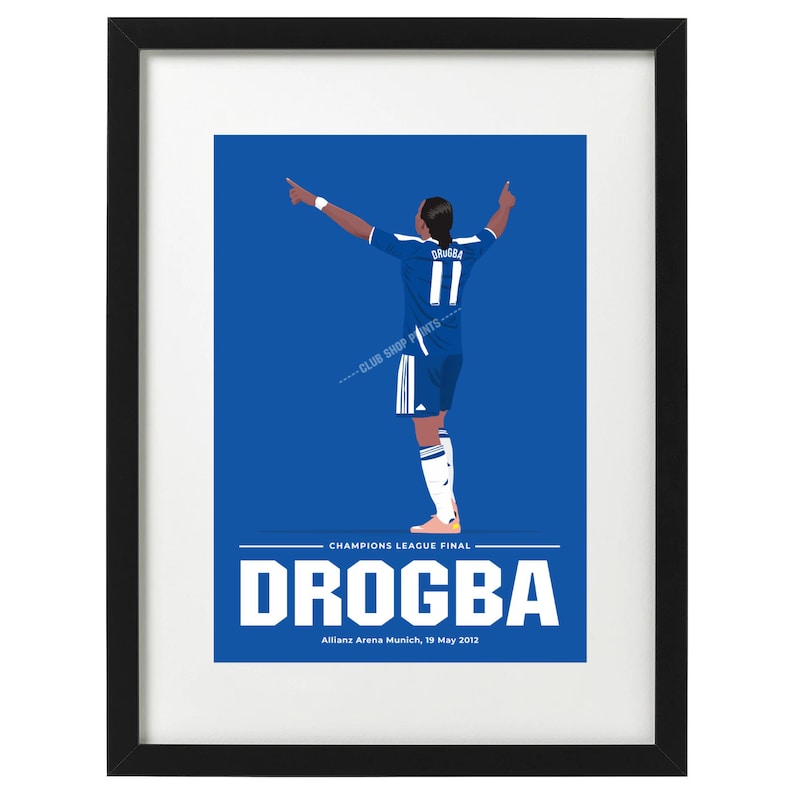 Drogba Art Print | Etsy