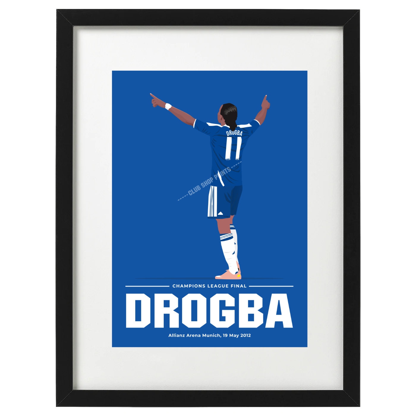 Drogba Art Print | Etsy