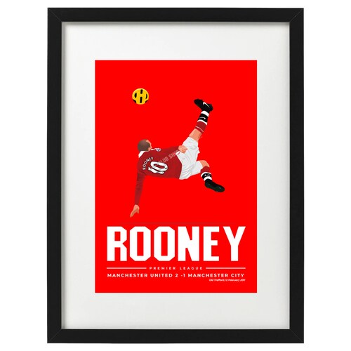 Wayne Rooney Art Print | Etsy