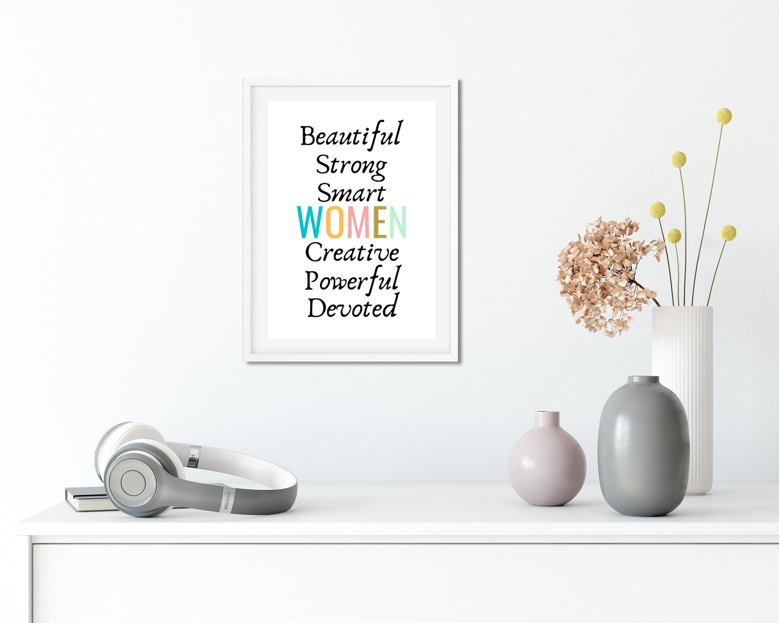 Women Empowerment Inspirational Print,office Decor for Lady Boss ...