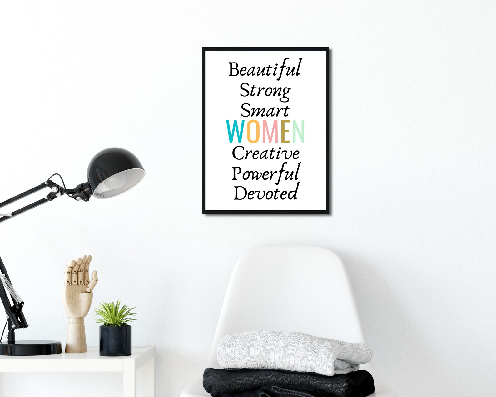 Women Empowerment Inspirational Print,office Decor for Lady Boss ...