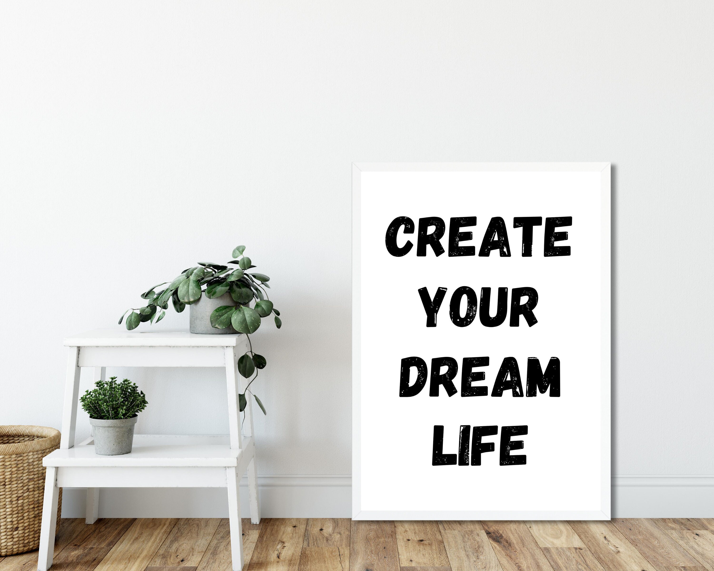Entrepreneur Motivational Office Decor Quote Print, Low of Attraction ...